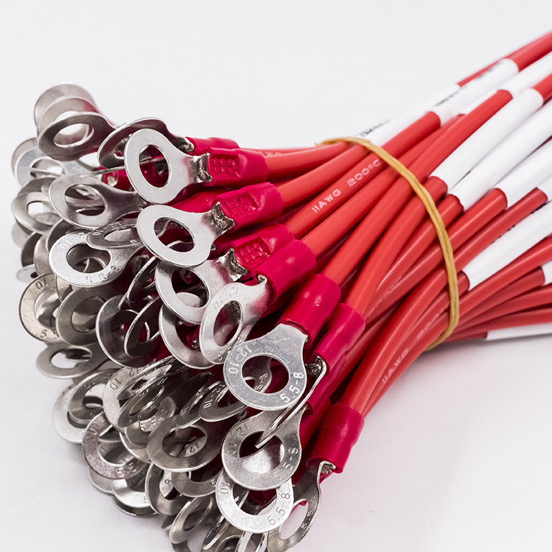 RV1.25 RV2 RV3.5 RV5.5 Copper Brass Round Electrical Wire Connectors ...