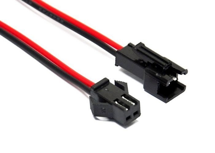 JST SM 2.54 2 Pin Male Female Battery Wire Connectors Terminal Plug