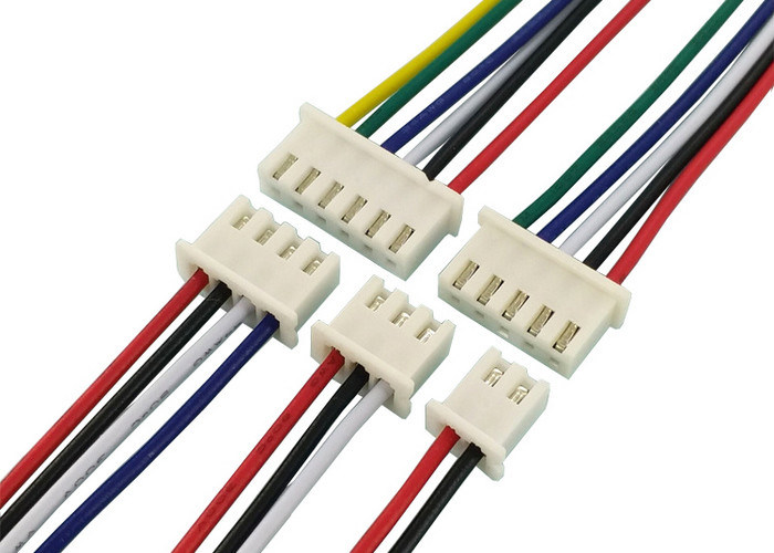 JST XH 2.54mm 2P 3P 4P 5P 6P Male Connector with UL1007 24AWG Extension ...