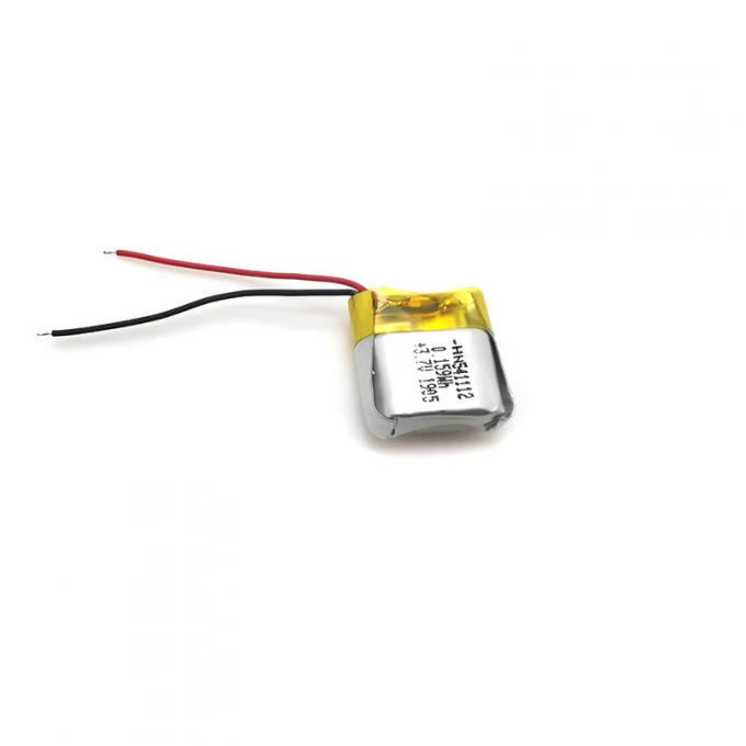 3.7 Volt 45mAh Small Lithium Polymer Battery