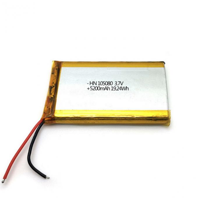 10x50x80MM 20Wh 5200mAh 3.7 Volt Battery Pack
