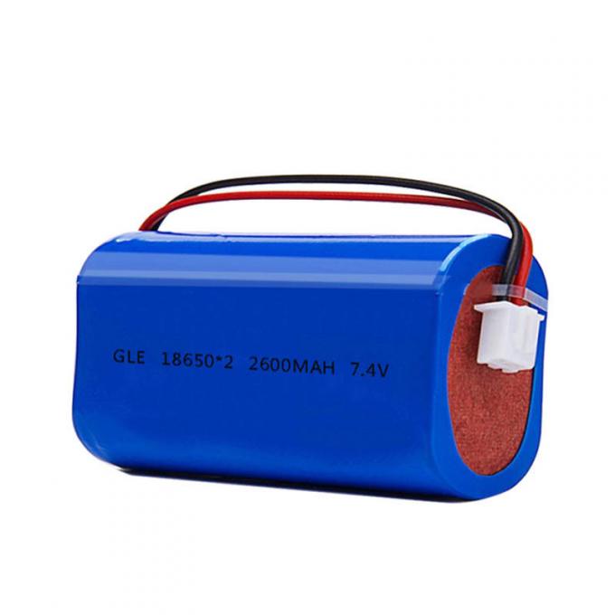 Rechargeable 18650 Battery Pack | Custom 19.24Wh 2600mAh 7.4 V Lithium ...