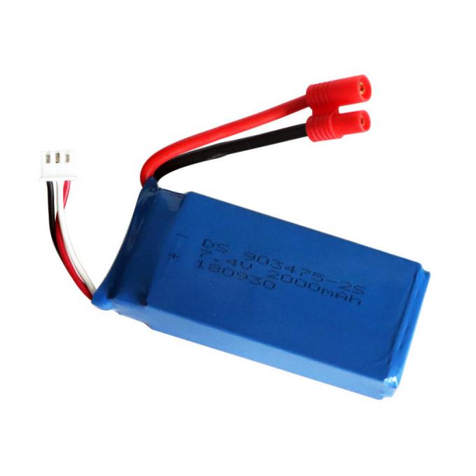 ROSH 14.8Wh 2000mAh 7.4V Li Polymer Battery Pack