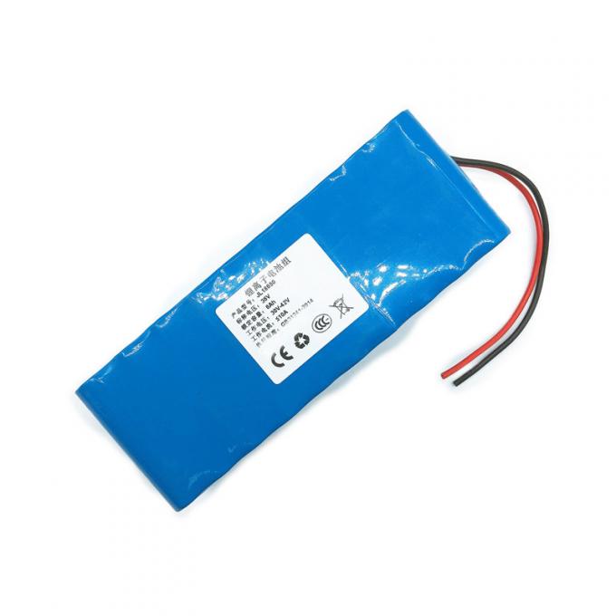 1000 Cycles 36V 6Ah Rechargeable Lithium Battery Packs IEC62133